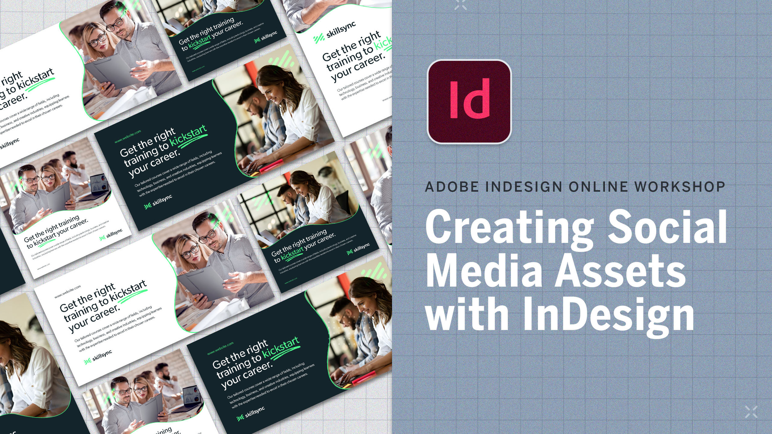 Workshop: Creating Social Media Assets with InDesign | Montilla Design