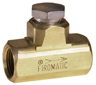 FIROMATIC CHECK VALVE 3/8″ / 3/8 NPT(f) BOTH ENDS – BRASS | Crown ...