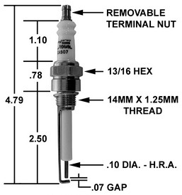 IGNITER / REPLACES AUBURN I-31-2 & ECLIPSE 16927-1 | Crown Engineering