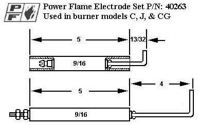 POWERFLAME ELECTRODE KIT | Crown Engineering