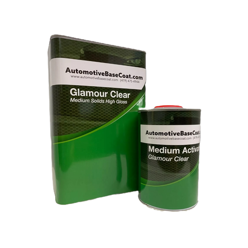Glamour Medium Solids Clear with Choice of Activator Speed 4:1 | Automotive Basecoat