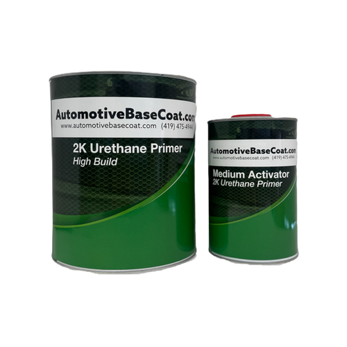 2K Urethane Primer High Build Gray Primer Kit with Medium Activator ...