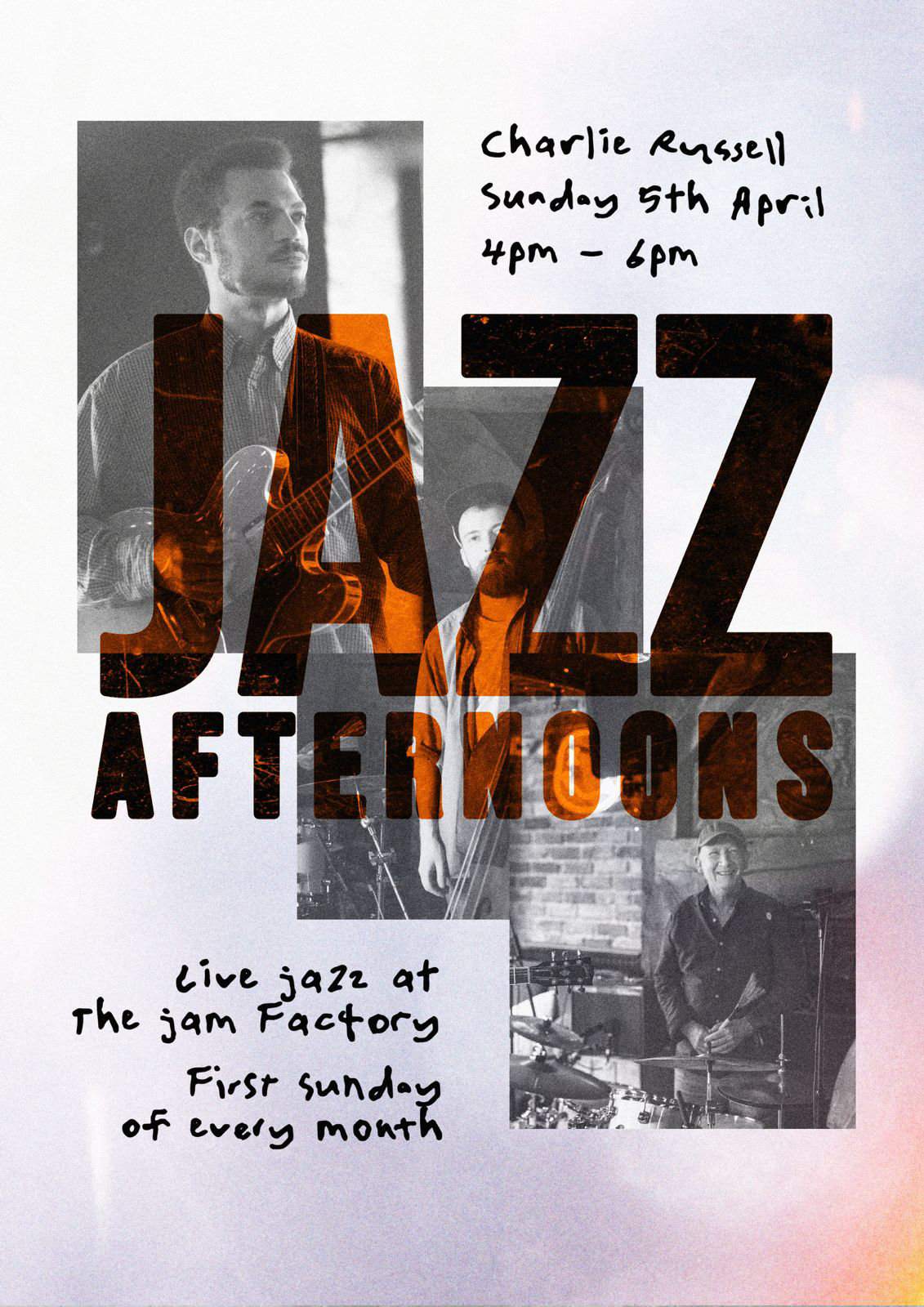 Jazz Sessions w/ Charlie Russell Trio live @ The Jam Factory | The Jam ...