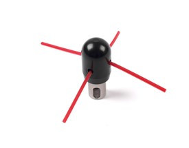 5"/125mm Bullet Whip - BW-05 | VentDuctCleaningTool