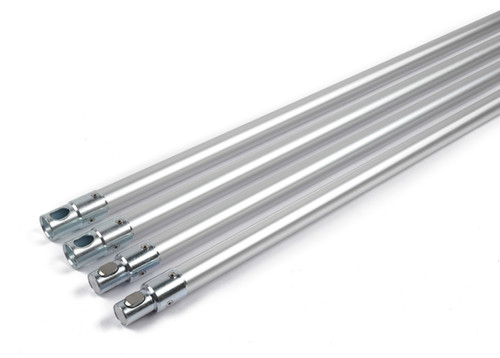 VDT 22mm x 1m Aluminium Rod - Stainless Steel Fittings ...