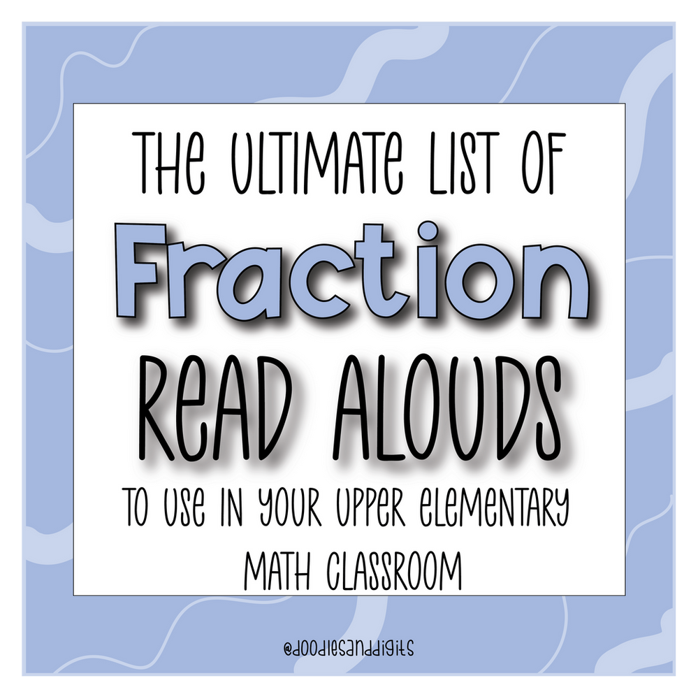 The Ultimate List of Picture Books About Fractions