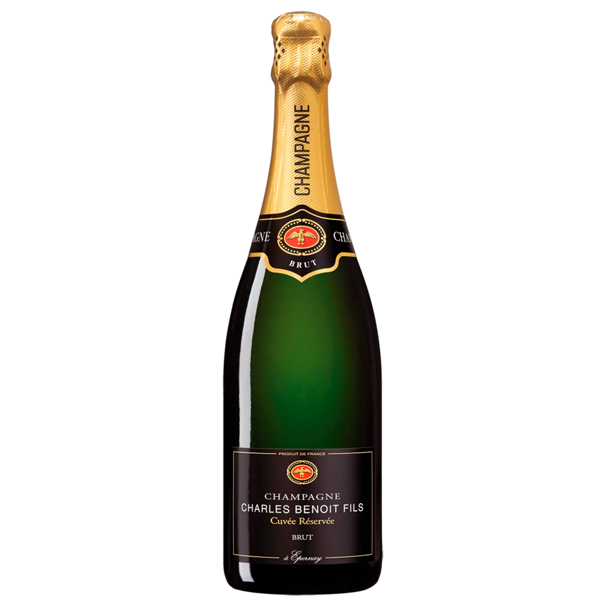 Champagne Charles Benoit Fils Cuvée Réservée Brut | Maison Burtin | Vinhos do Mundo