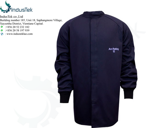 Arc flash jacket 16cal Material - flame resistant | Industek