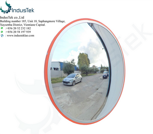 Traffic Mirror 50cm diameter glass Aluminum | Industek