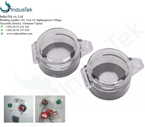 NT-B01 Transparent Push Button Lockout Button Lock E Stop Lockout ...
