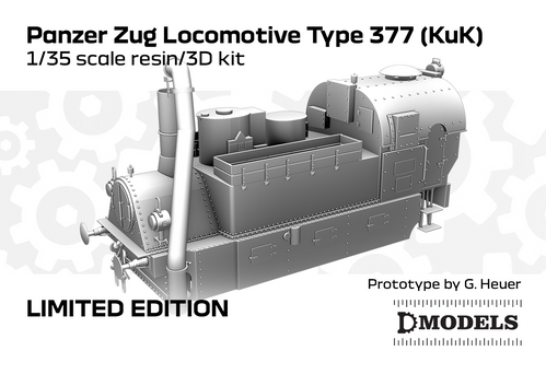 Panzer Zug Locomotive Type 377 (KuK) | Scale Collectibles