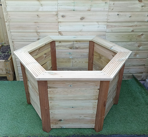 Extra Deep Large Tree Planter 120x105x66 cm | Dad's Crafts