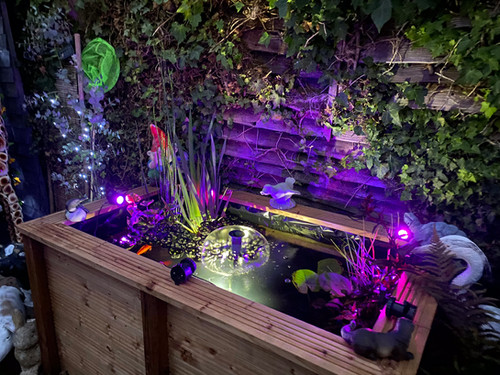 Large Rectangular Raised Pond 150x90x79h cm | Dad's Crafts