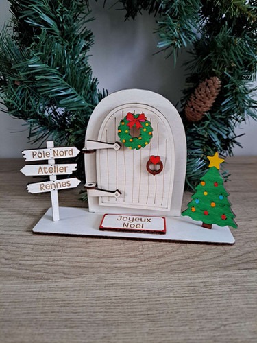 Porte magique pour lutin farceur à colorier et assembler ...