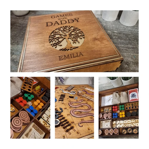 Personalised Board Game Compendium - "Games with..." | Grockle Shop