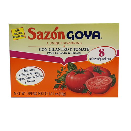 Sazon goya 8 packets | Tienda Movil