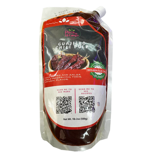 Guajillo chili pulp pizca de mi campo 500 g | Tienda Movil