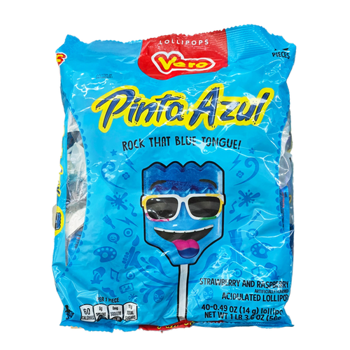 Paleta Pinta azul 40pc | Tienda Movil
