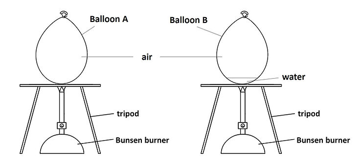 PSLE Science TOTW ~ Fire-Water Balloon Common School Question | Joyous ...