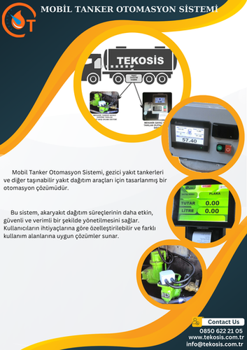 Mobile Tanker Automation System - Efficiency and Control; tekosis.com.tr