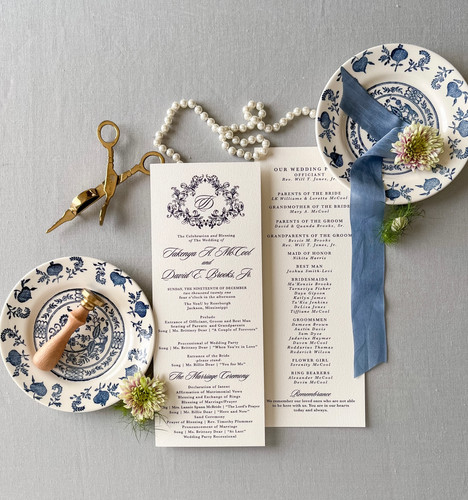 Wedding Program | Open Invitation Stationery