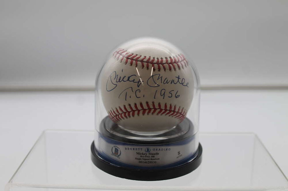 Introduction to Mickey Mantle Collectibles