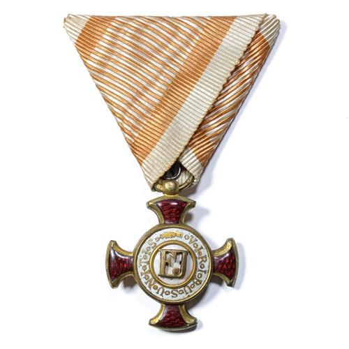 Imperial Austria, Gold Merit Cross (Without crown) | queencitymilitaria