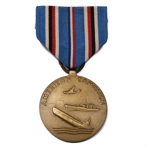 WWII US American Campaign Medal (Post 1945 Manufacture ...