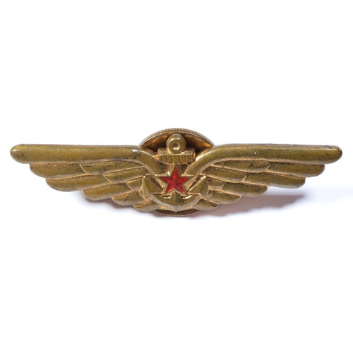 Soviet Naval Pilot Badge (w/ Matching Spinner) | queencitymilitaria