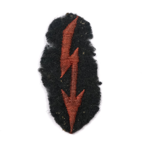 WWII German, Heer (Army), Artillery Signal Blitz Insignia ...