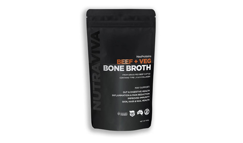 Nutraviva Beef Bone Broth Powders 100g | Aim For Wellness