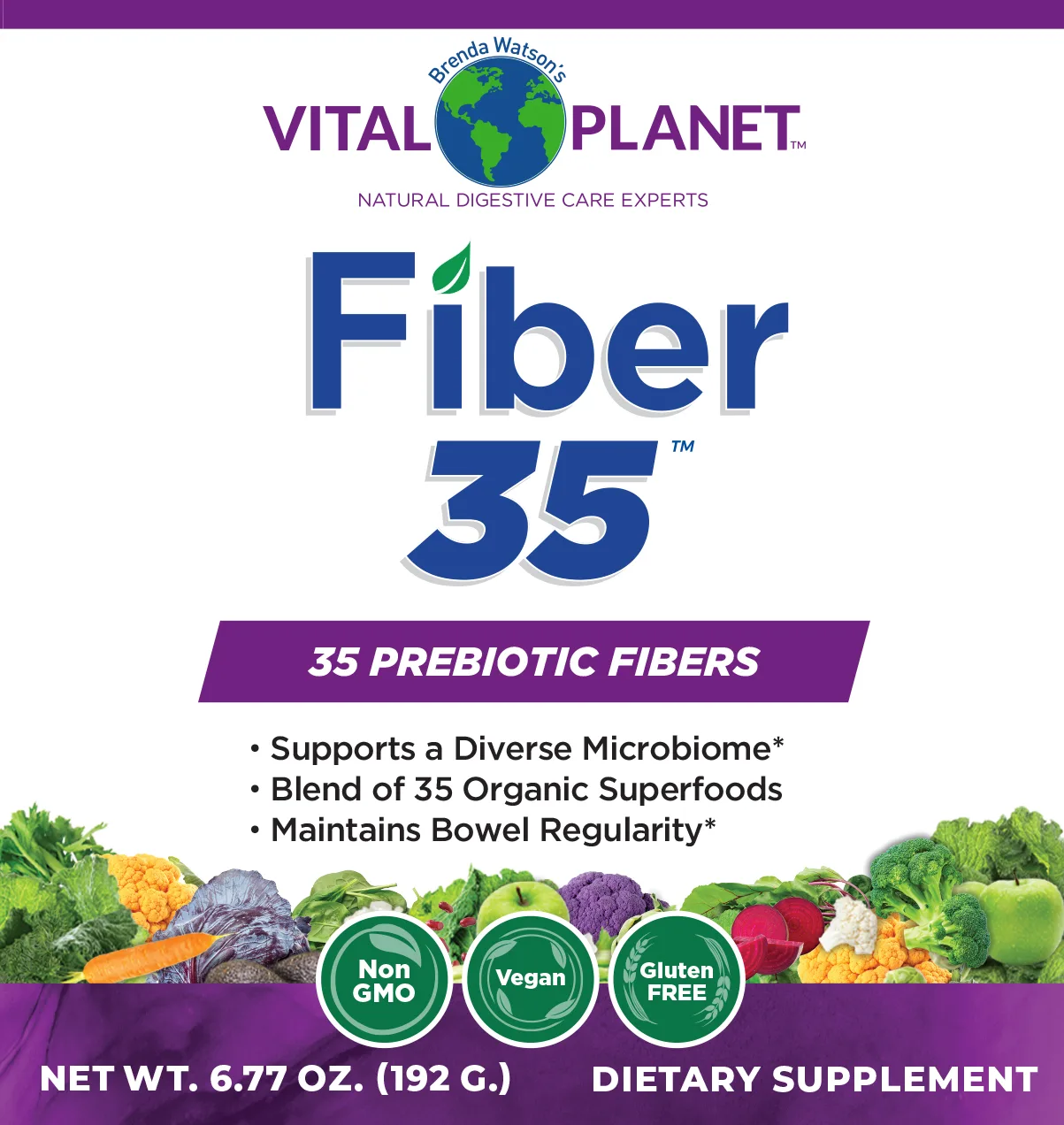 Vital Planet Fiber 35 | gethealthy