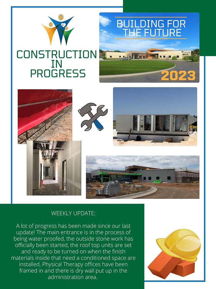 New Facility Updates