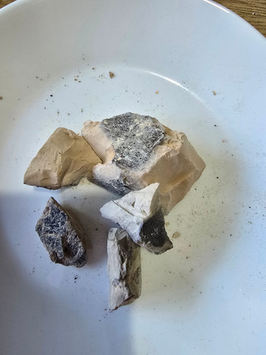Smoked Kaolin From Ivory Coast 50g | edibleclaystore