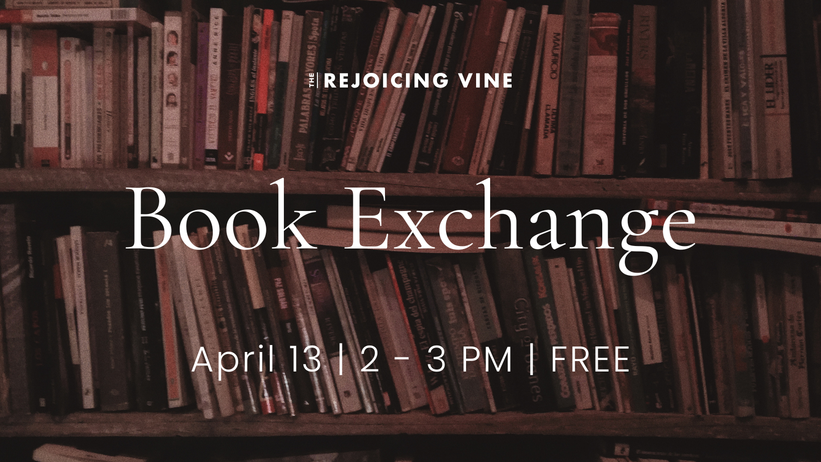 Book Exchange | The Rejoicing Vine Winery
