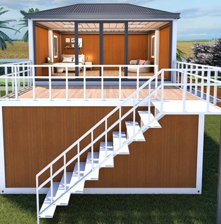 NatureCares Prefabricated Container Homes 2/3 Bedroom Mobile Solar ...