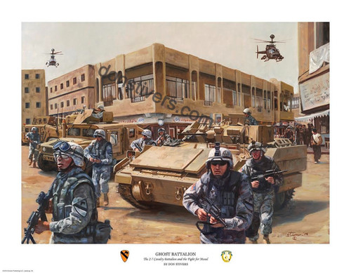 GHOST BATTALION/OPERATION SAMSON | art-of-don-stivers