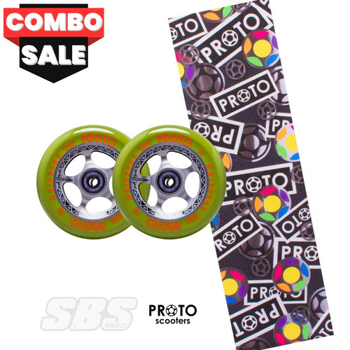 COMBO PROTO RUEDAS GRIPPER SIG ZACK MARTIN + LIJA PROTO SCOOTER | sbsshopp