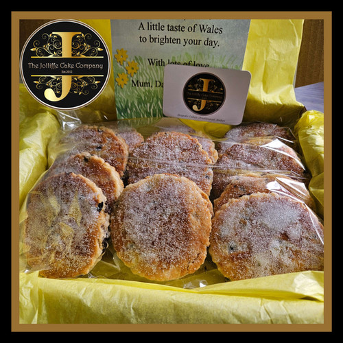 Welsh Cakes- Box of 12 Collection | The Jolliffe Cake Co