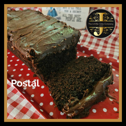 Chocolate Fudge Cake- Loaf Cake Postal | The Jolliffe Cake Co