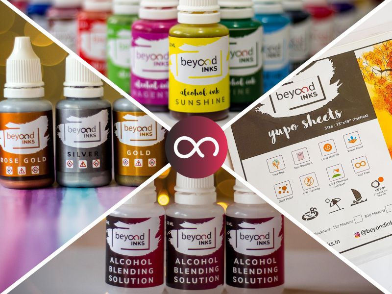 A beginner's guide – Things you should know about alcohol inks