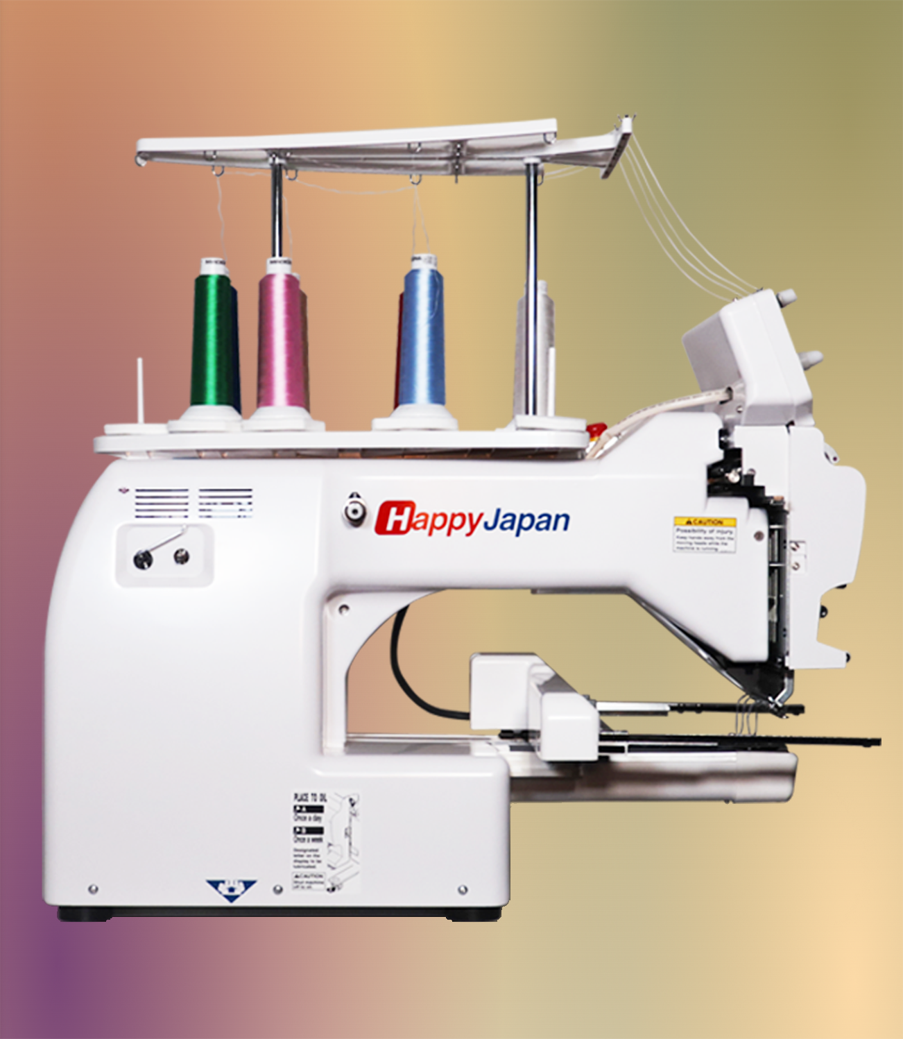 Happy Japan HCHP Embroidery Machine | Commercial Embroidery
