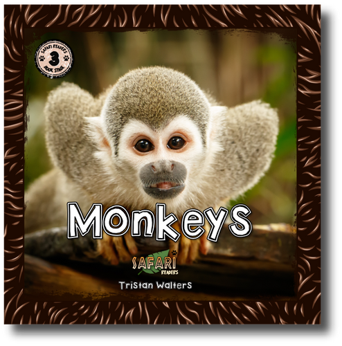 Monkey Book for Kids | Safari Readers