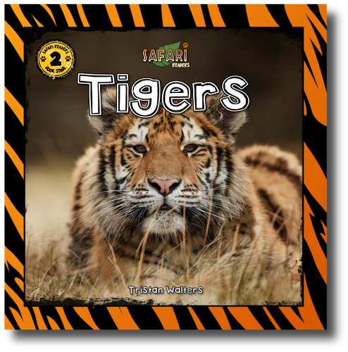 Tiger Book for Kids | Safari Readers