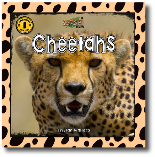Cheetah Book for Kids | Safari Readers