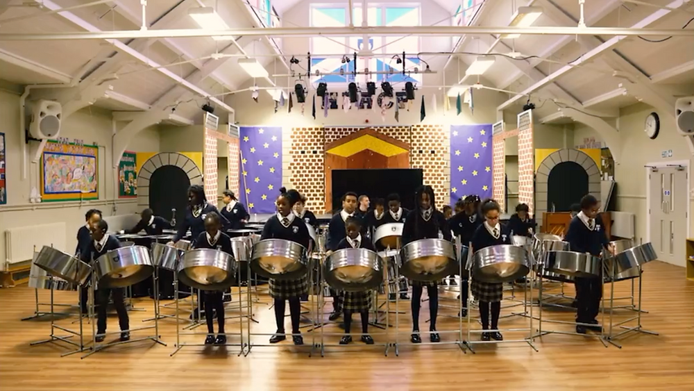 Coleraine Park Steel Pan Group go viral!