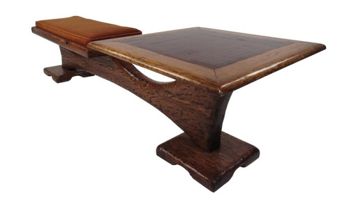 Unusual Mid-Century Modern Witco Style Bench and Table | Horseman Antiques