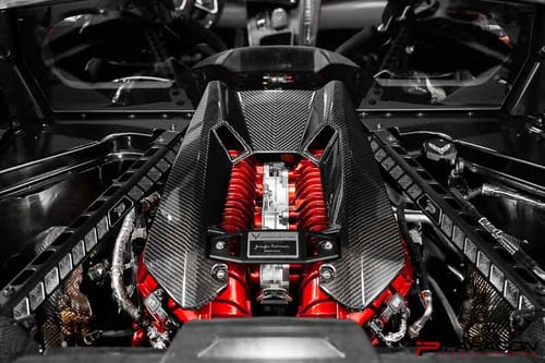 AGM C8 Corvette Z06 Carbon Fiber Engine Cover | AG Motorsports