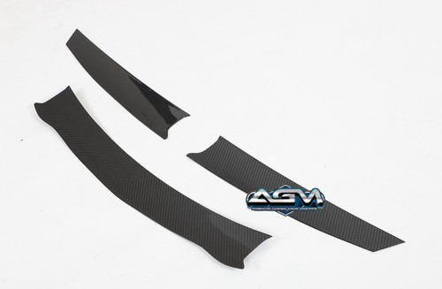 AGM C8 Corvette Z06/ERay Spoiler Delete Panels | AGMotorsports