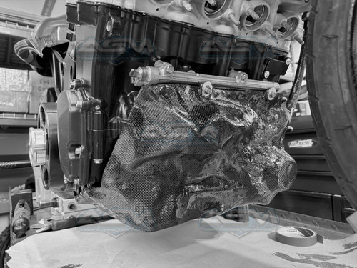 AGM ZX14 Carbon Fiber Engine Diaper (XDA APPROVED) | AGMotorsports